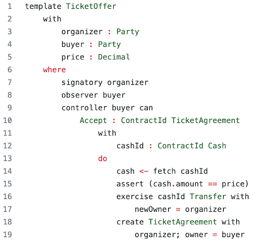 The structure and flow of Daml smart contracts: Part 1